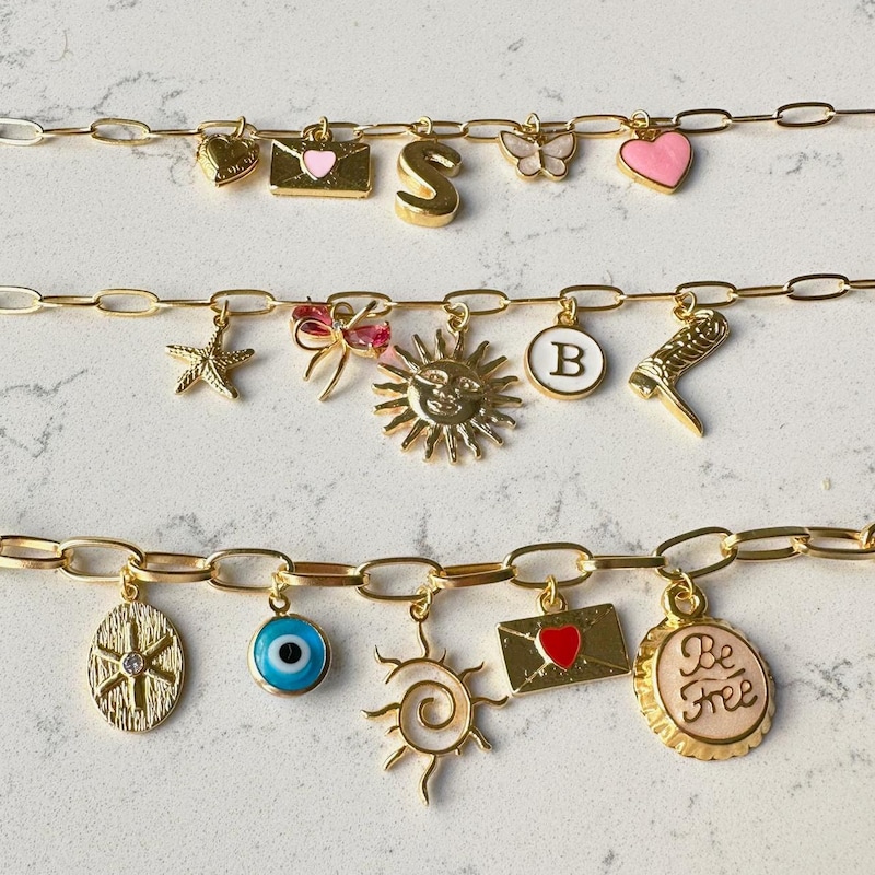 Personalized Charms - Etsy