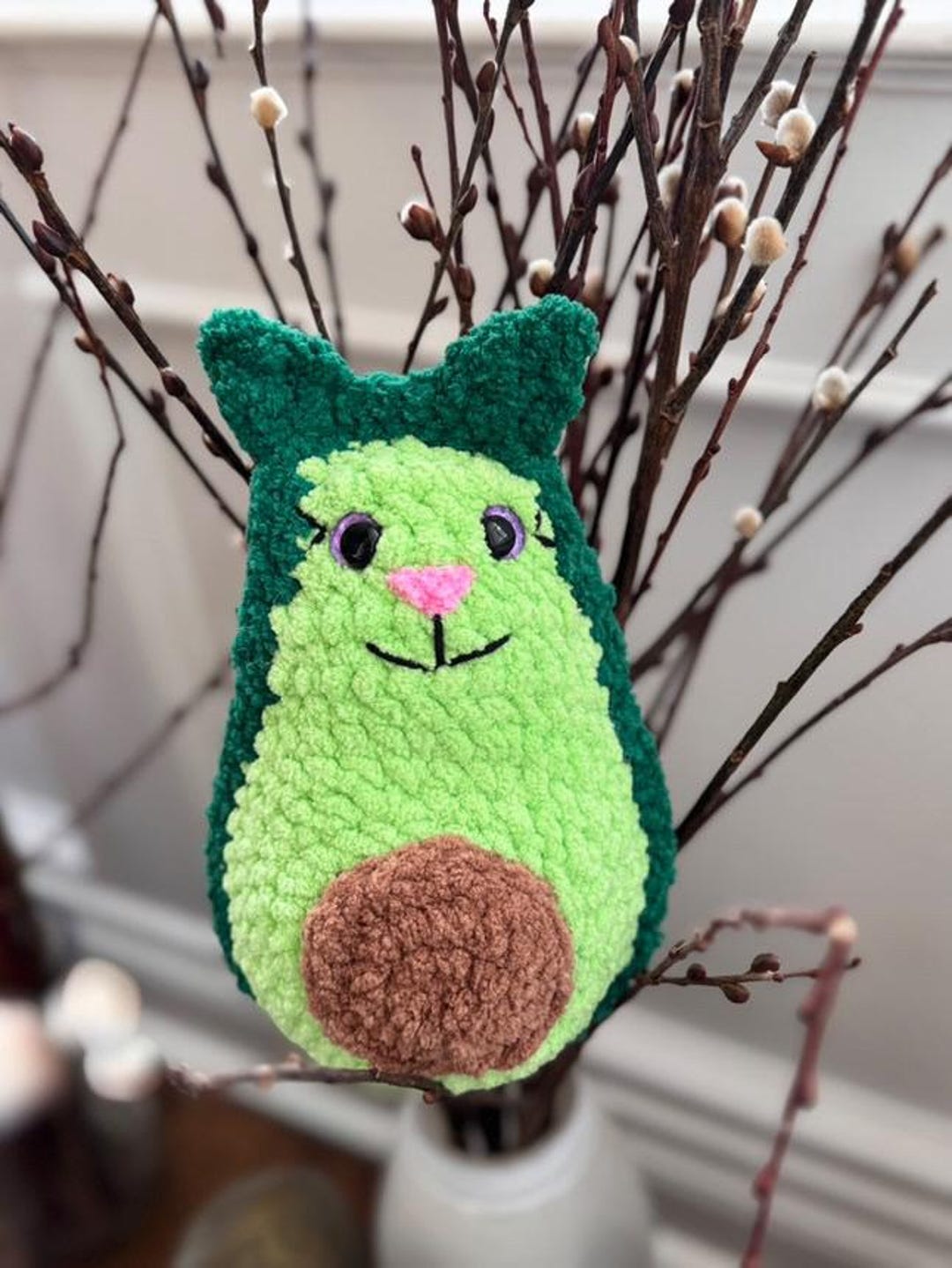 Avo-cat-to Crochet Amigurumi Pattern - Etsy