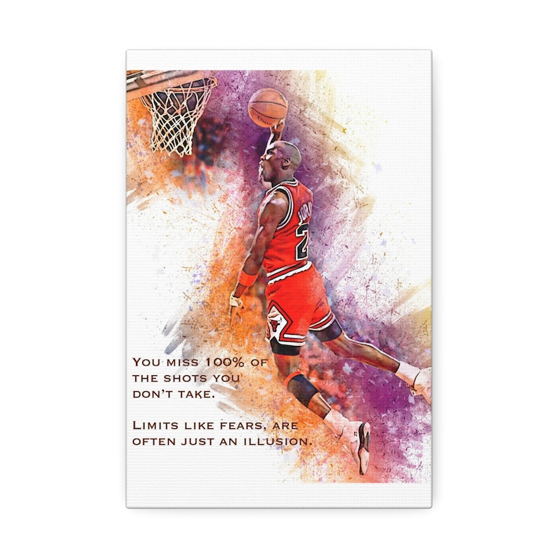 Michael Jordan Quote - Etsy