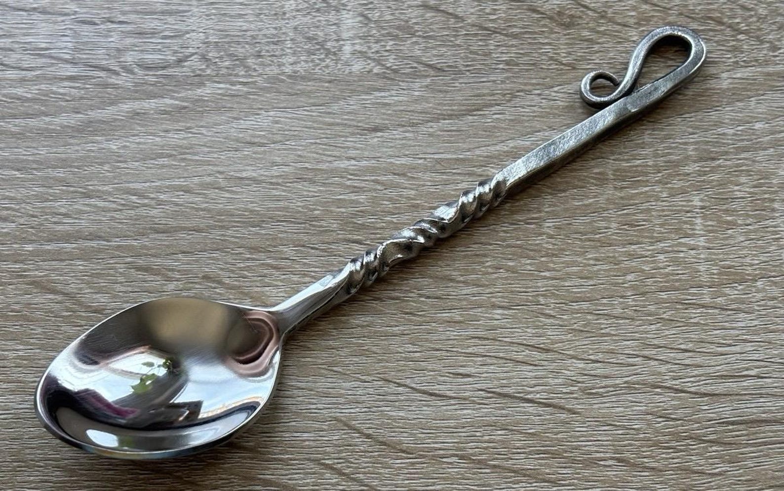 Hand Forged Medieval Cutlery Set: Chrome Steel Camping Utensils With ...