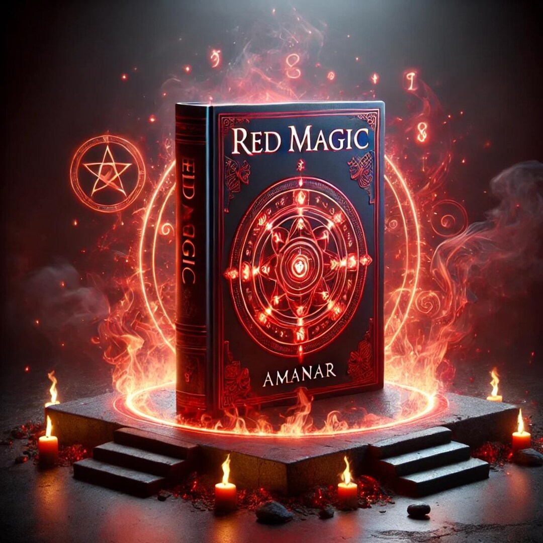 Amanar "red Magic" - Etsy