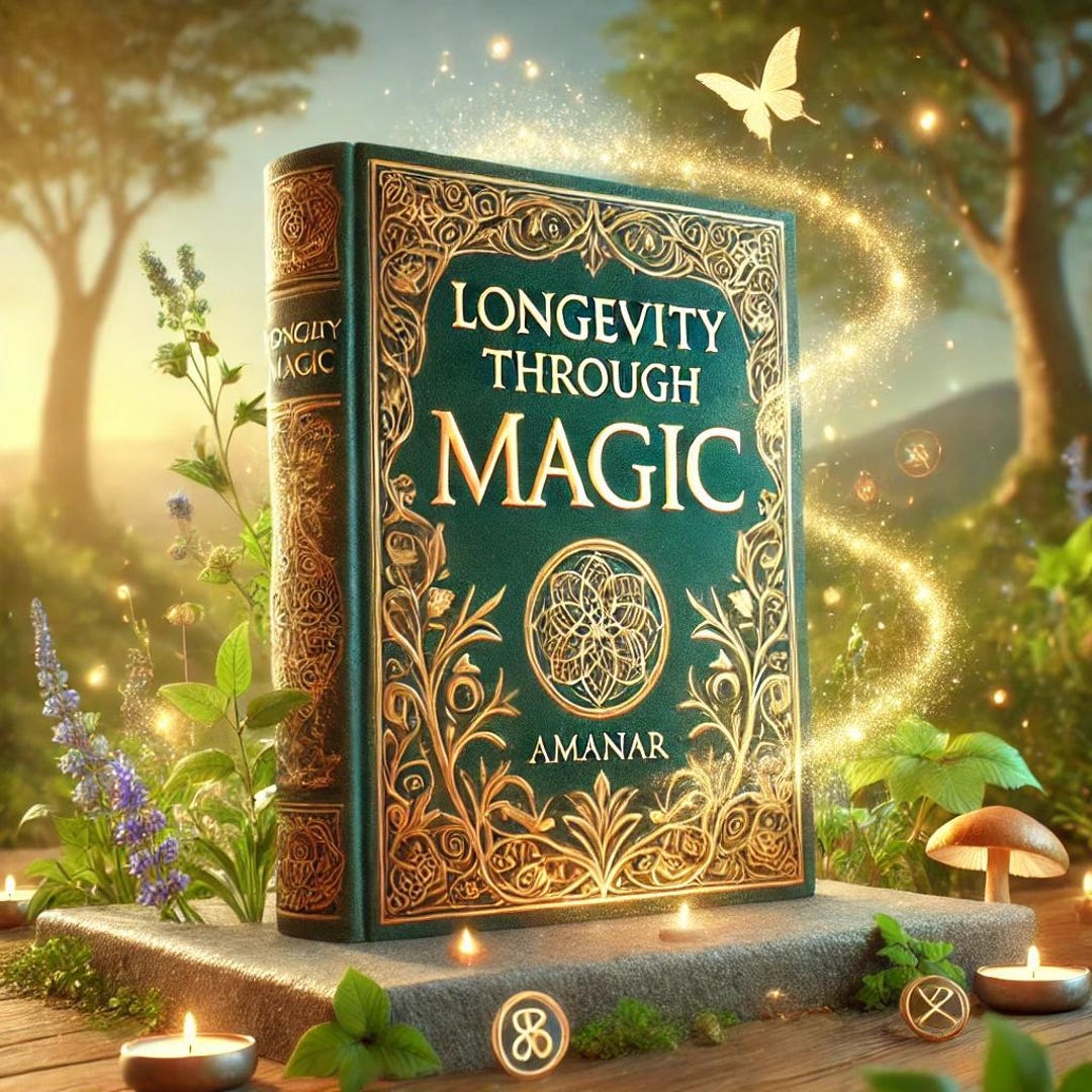Amanar "longevity Through Magic" - Etsy
