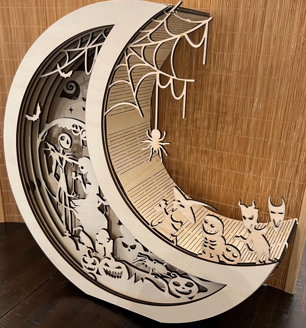 Moon Night Light - Etsy