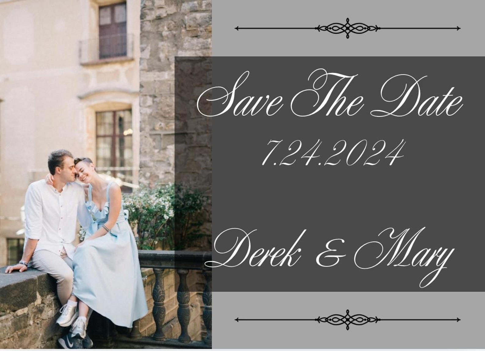 Save the Date Wedding Mailer Templates Bundle - Etsy
