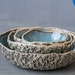 Nesting bowls Stacking bowls Handmade ceramic bowls Blue Bowls | Etsy