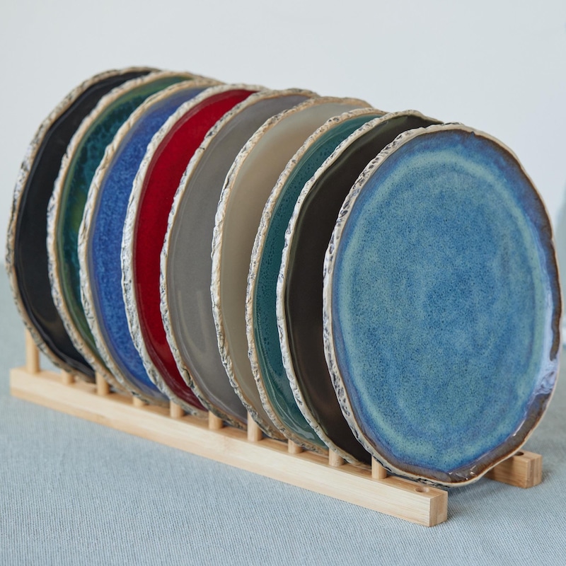 Ceramic Plate Set - Etsy