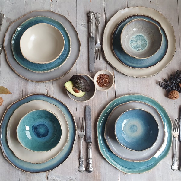 Pottery Dinnerware - Etsy