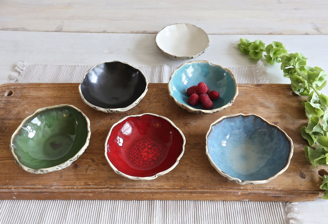 Tapas bowl Handmade ceramics Snack bowl Condiments bowl | Etsy