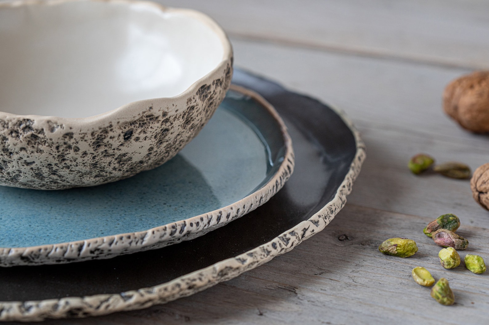 Handmade Ceramic Dinner Set Rustic Pottery Organic Dinnerware - Etsy