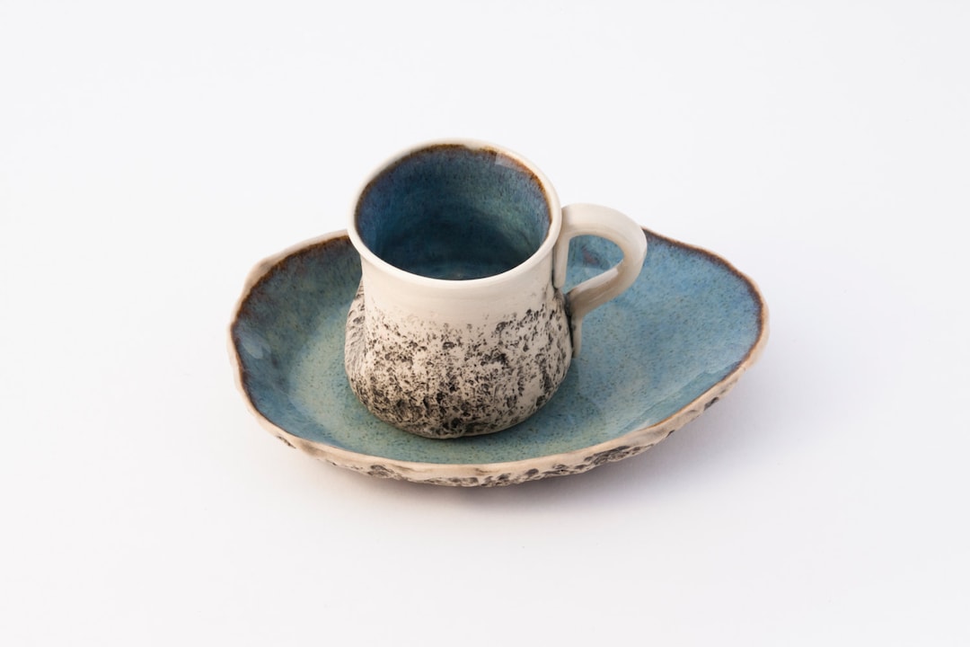 Blue Organic Espresso Cup | Wheel Thrown Cup | Handmade Mini Mug | Cup ...