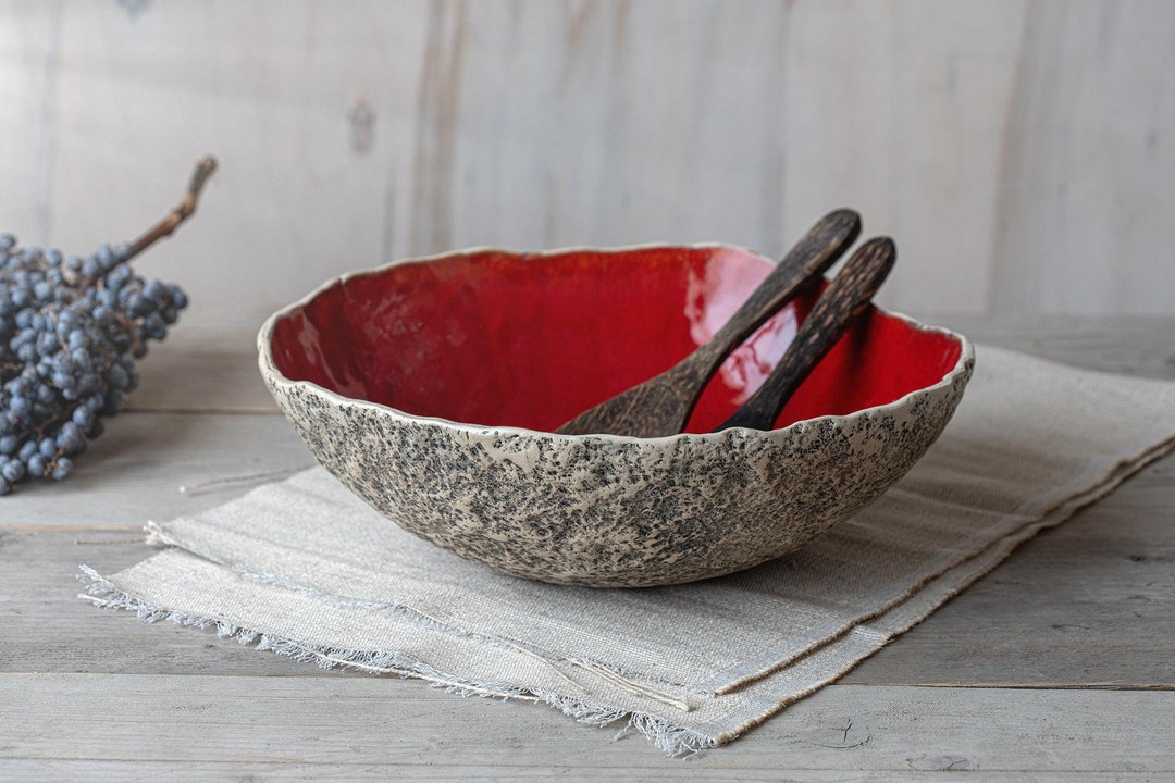 Large Fruit Bowl | Handmade Fruit Bowl | Ceramic Serving Bowl ...