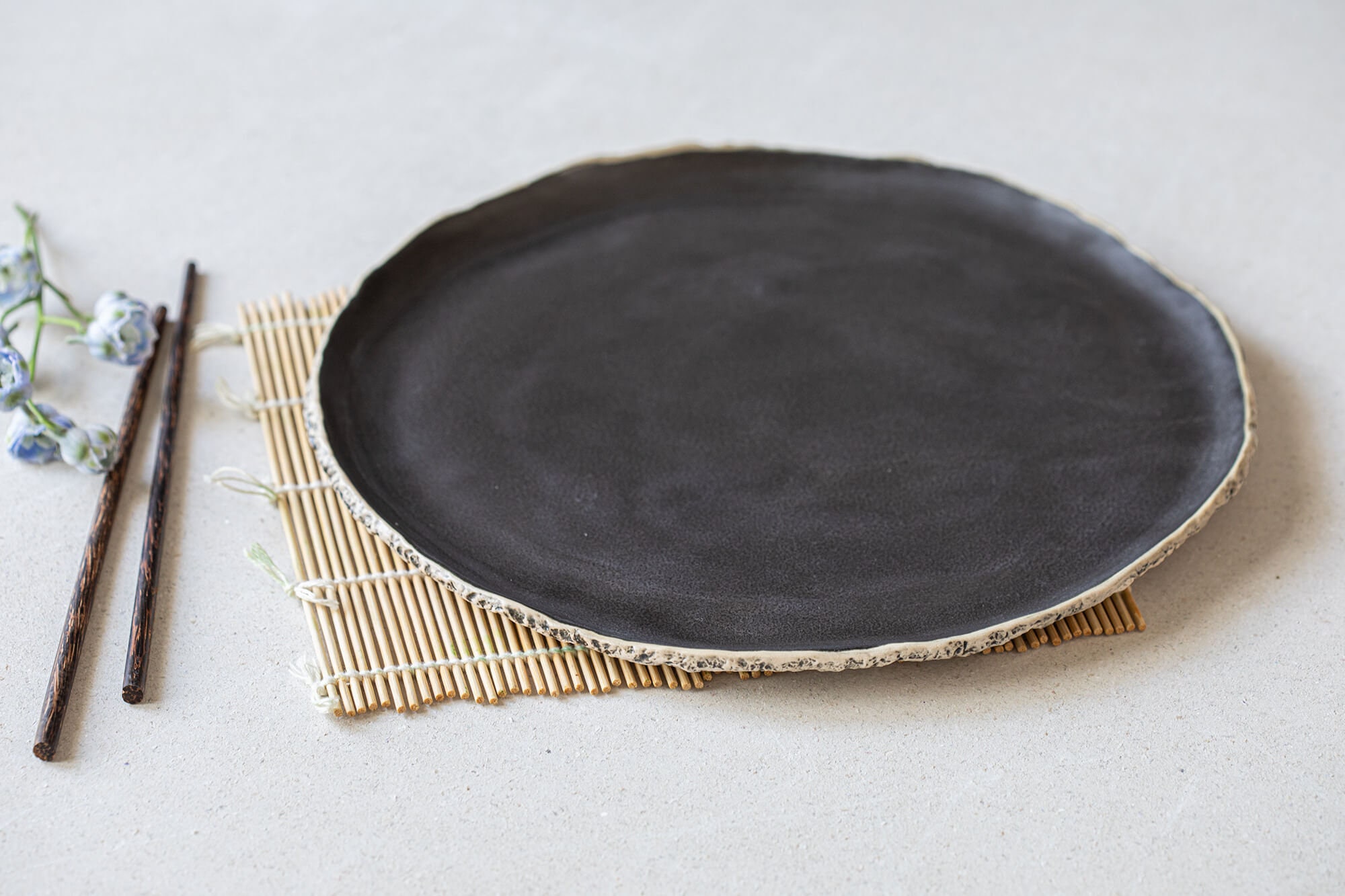 Set of 4 Handmade Dinner Plates 11.8/30 Cm Organic - Etsy