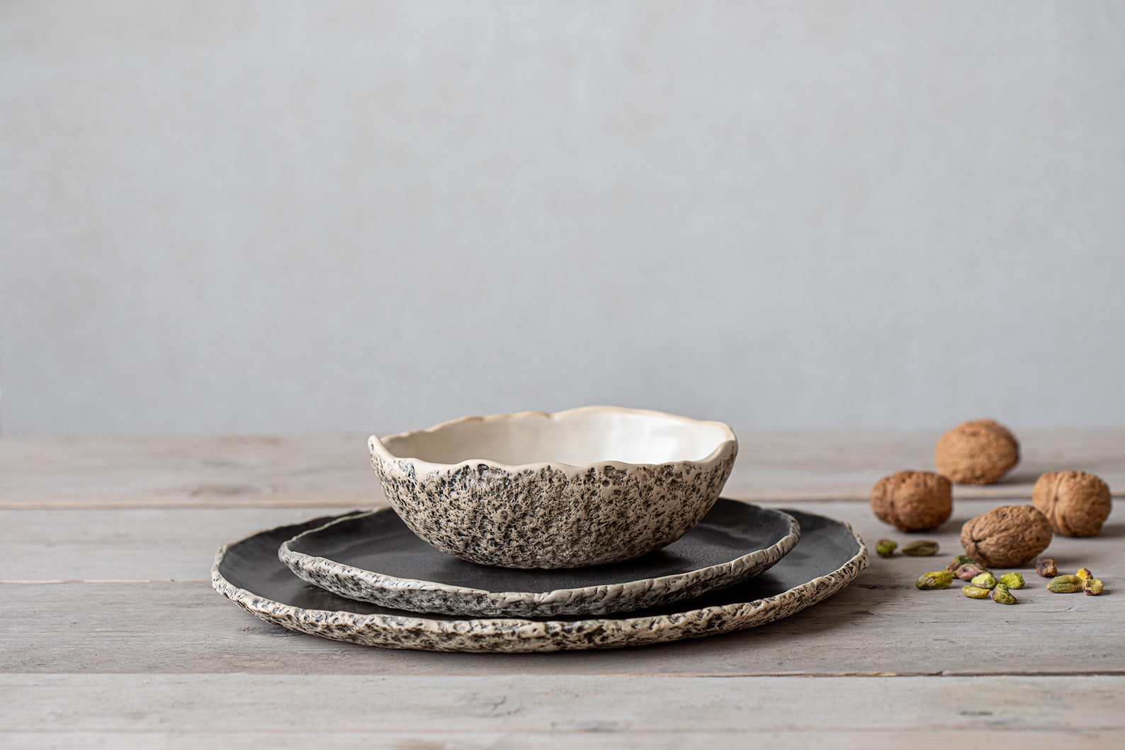 Handmade Ceramic Dinner Set Rustic Pottery Organic Dinnerware - Etsy