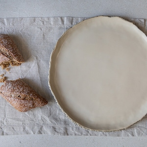 Large Black Plate | Handmade Ceramic Plate | Stoneware Plates | Organic ...