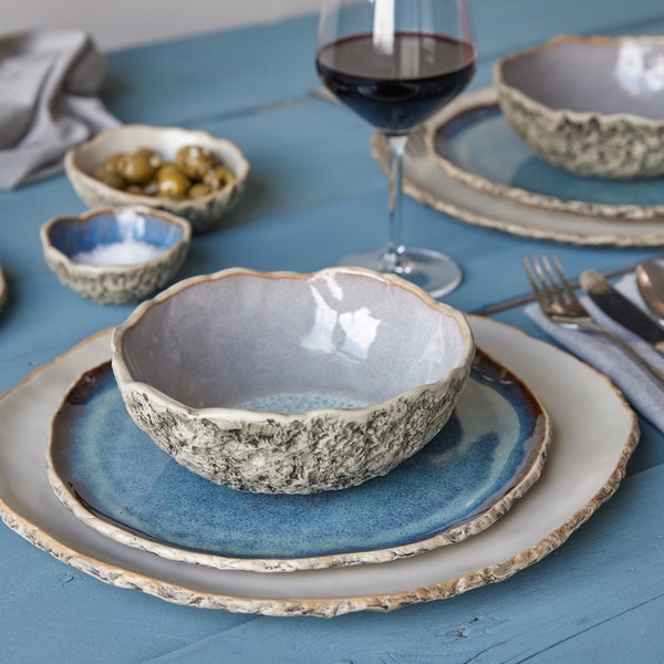 Rustic Dinnerware - Etsy