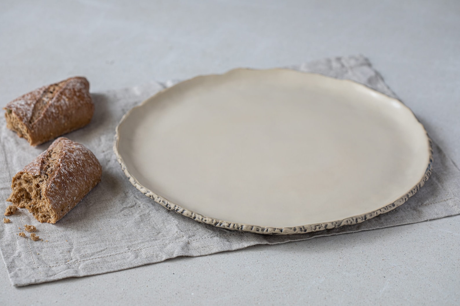 Set of 4 Handmade Dinner Plates 11.8/30 Cm Organic - Etsy