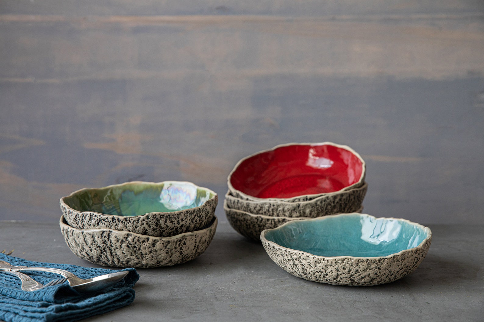 Red Ceramic Pasta Bowl Handmade Pottery Handmade Ceramic Bowl | Etsy