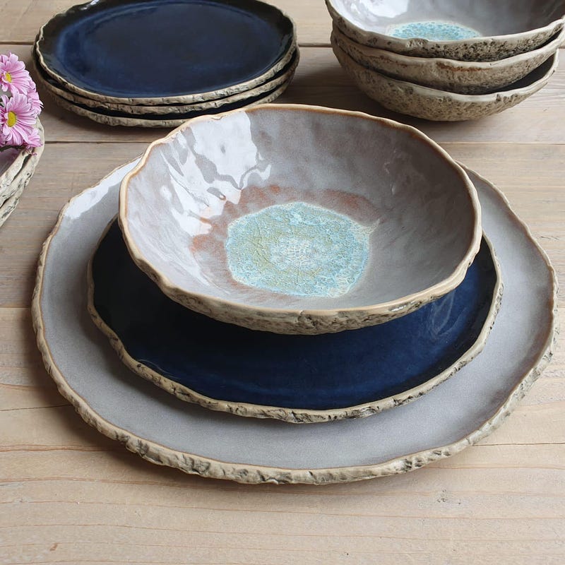 Ceramic Dinnerware - Etsy