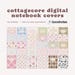 Cottagecore Pastel Digital Notebook Covers: Goodnotes, Notability (PDF ...