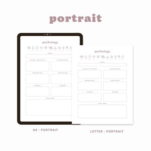 Pathology Note-taking Template | Disease Pathophysiology Reference ...
