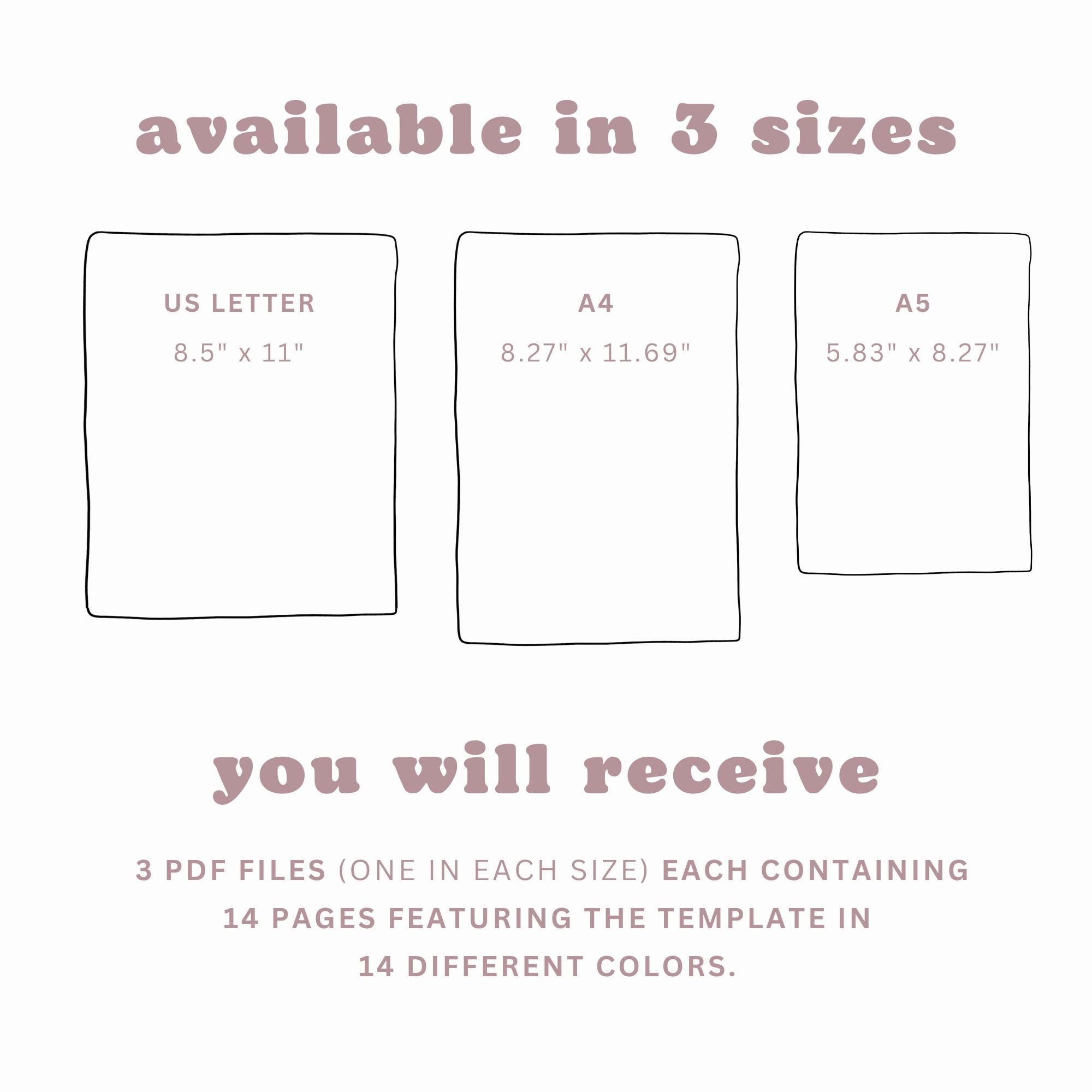 Printable Cornell Note Template: Minimalist Lecture Notes (digital ...