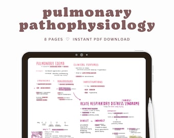 Pulmonary Pathophysiology & Disorders | Respiratory System Notes | High ...