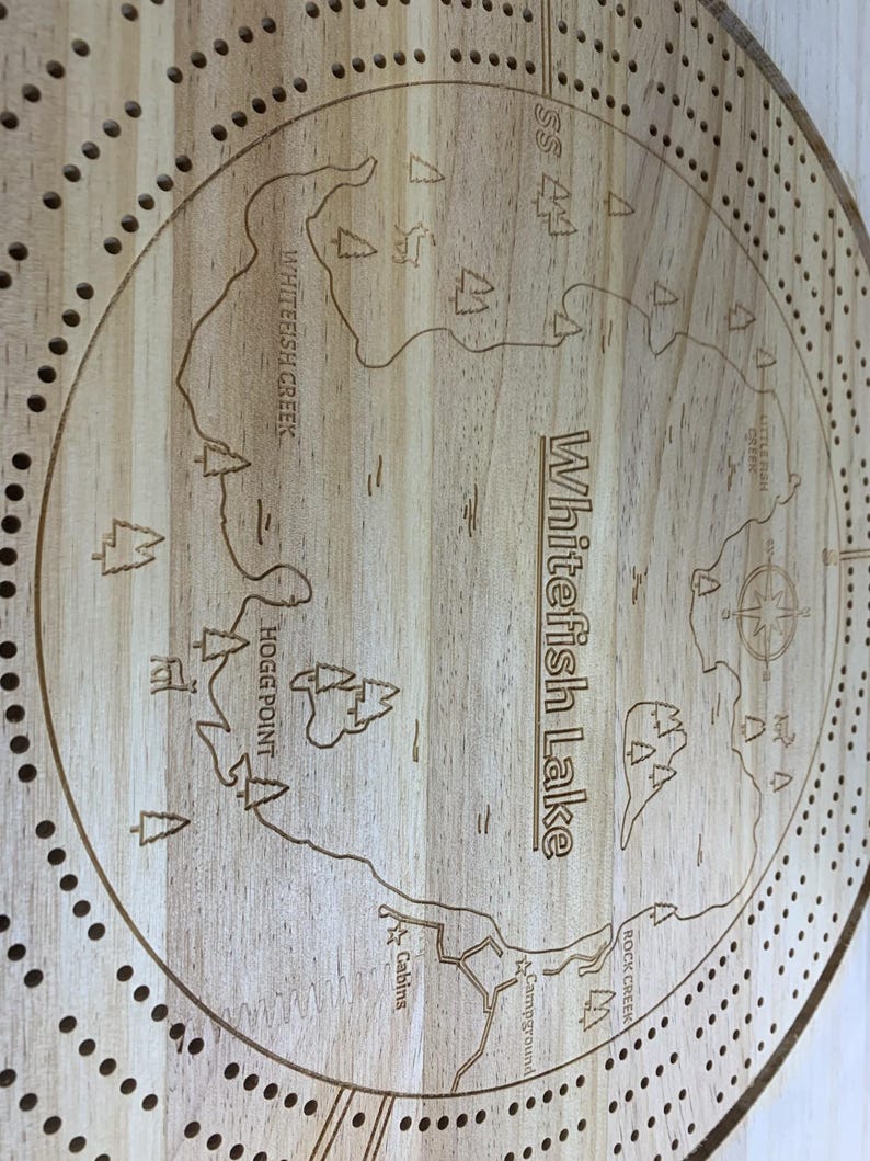 Circle Cribbage Board CNC Files + Project Guide (digital Download) - Etsy