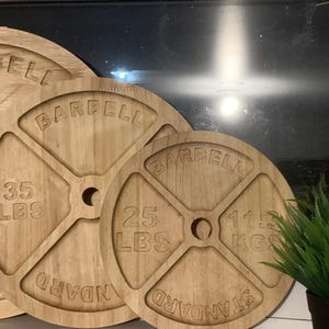 Weight Plates - Cnc Files + Project Guide - SVG, DXF, Carbide Create ...