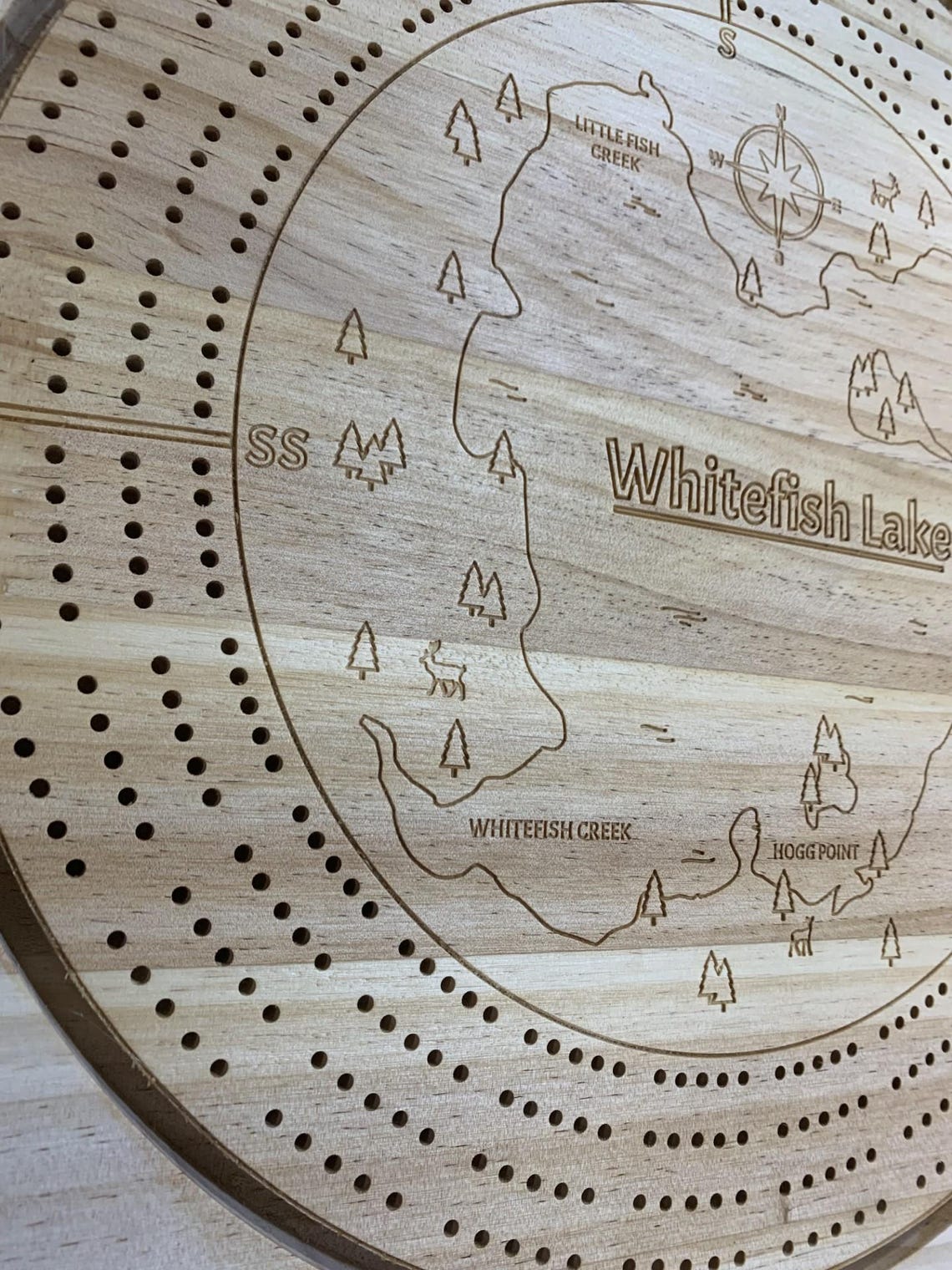 Circle Cribbage Board CNC Files + Project Guide (digital Download) - Etsy