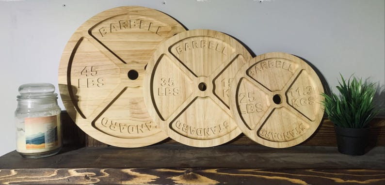 Weight Plates - Cnc Files + Project Guide - SVG, DXF, Carbide Create ...