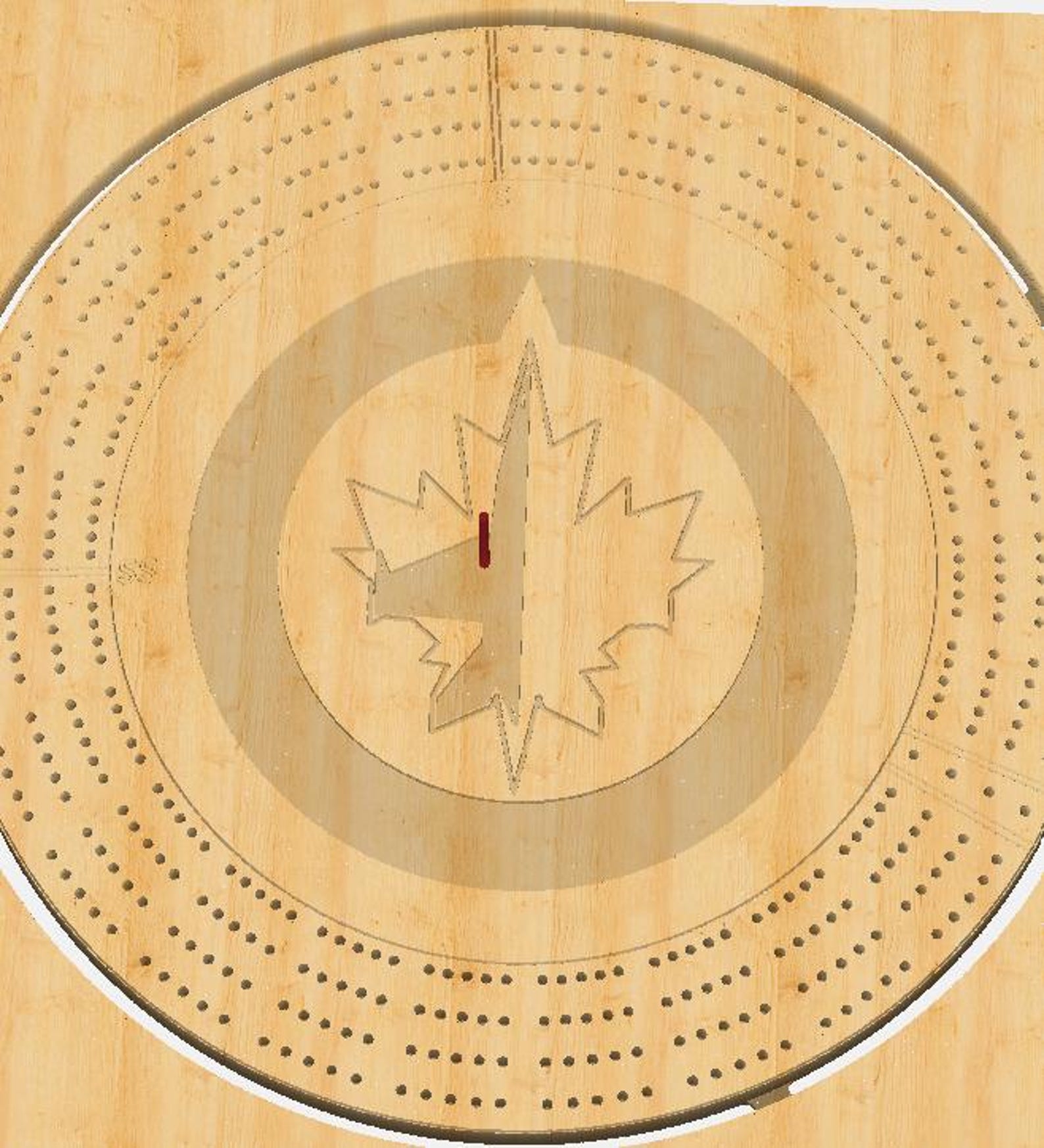 Circle Cribbage Board CNC Files + Project Guide (digital Download) - Etsy
