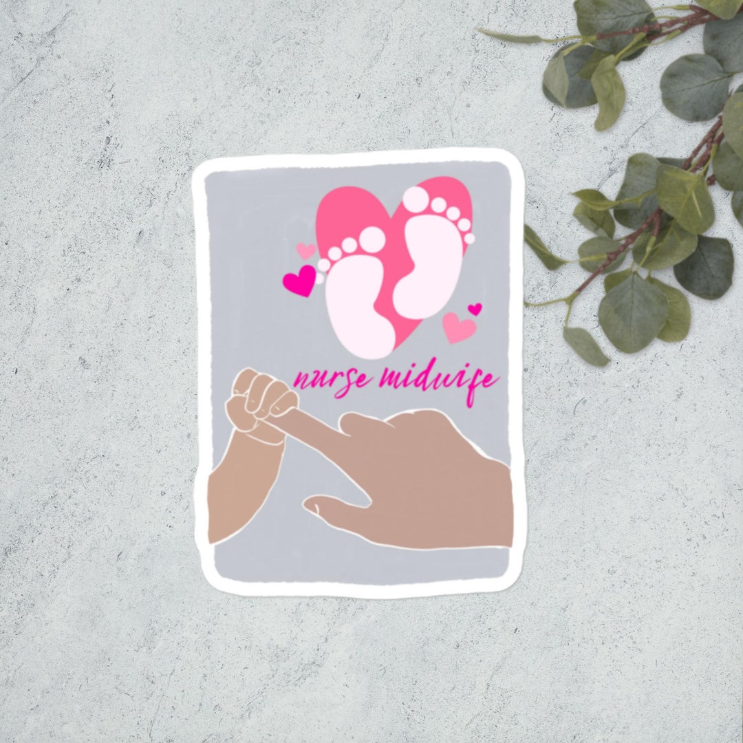 Nurse Midwife Sticker - Etsy