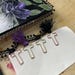 Gothic Flower Hand Painted Bible, Personal Bible, Bible Keepsake ...
