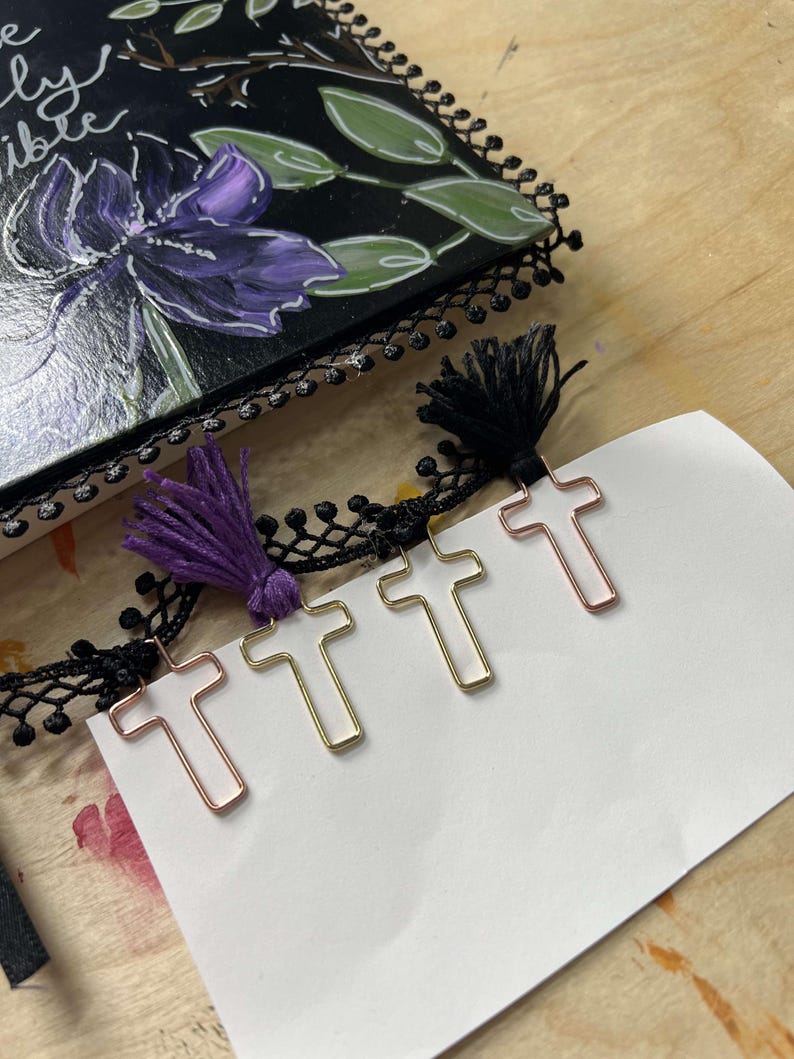 Gothic Flower Hand Painted Bible, Personal Bible, Bible Keepsake ...