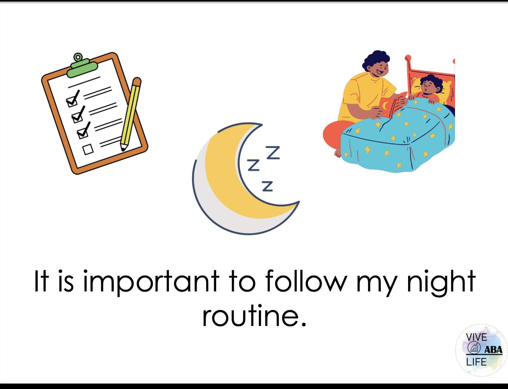 ABA Social Story: Sleeping in My Own Bed. EDITABLE - Etsy UK