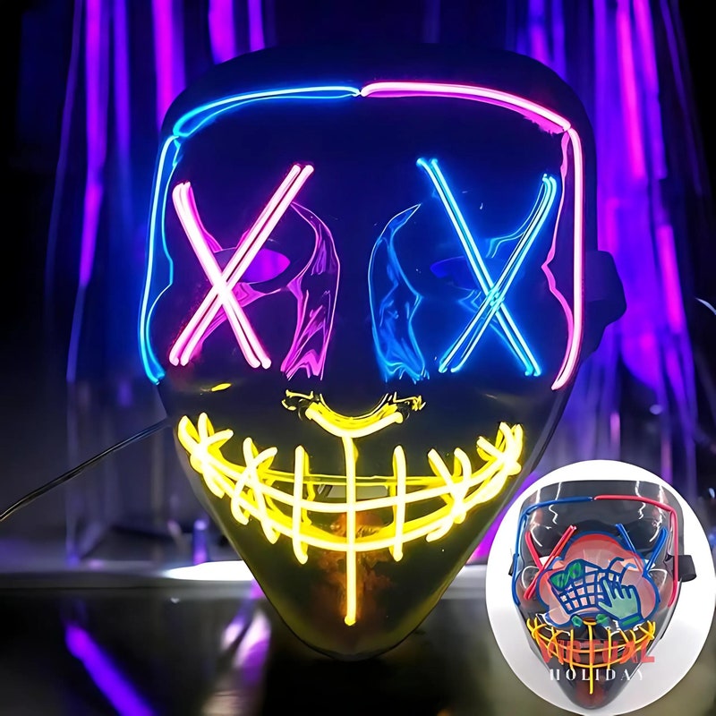 Light up Mask - Etsy
