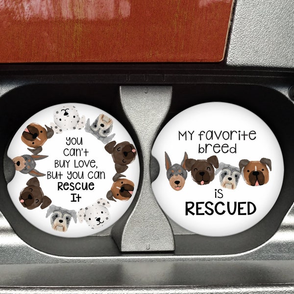 Dog Rescue Coasters - Etsy