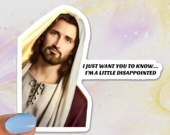 Jesus Disappointed - Etsy