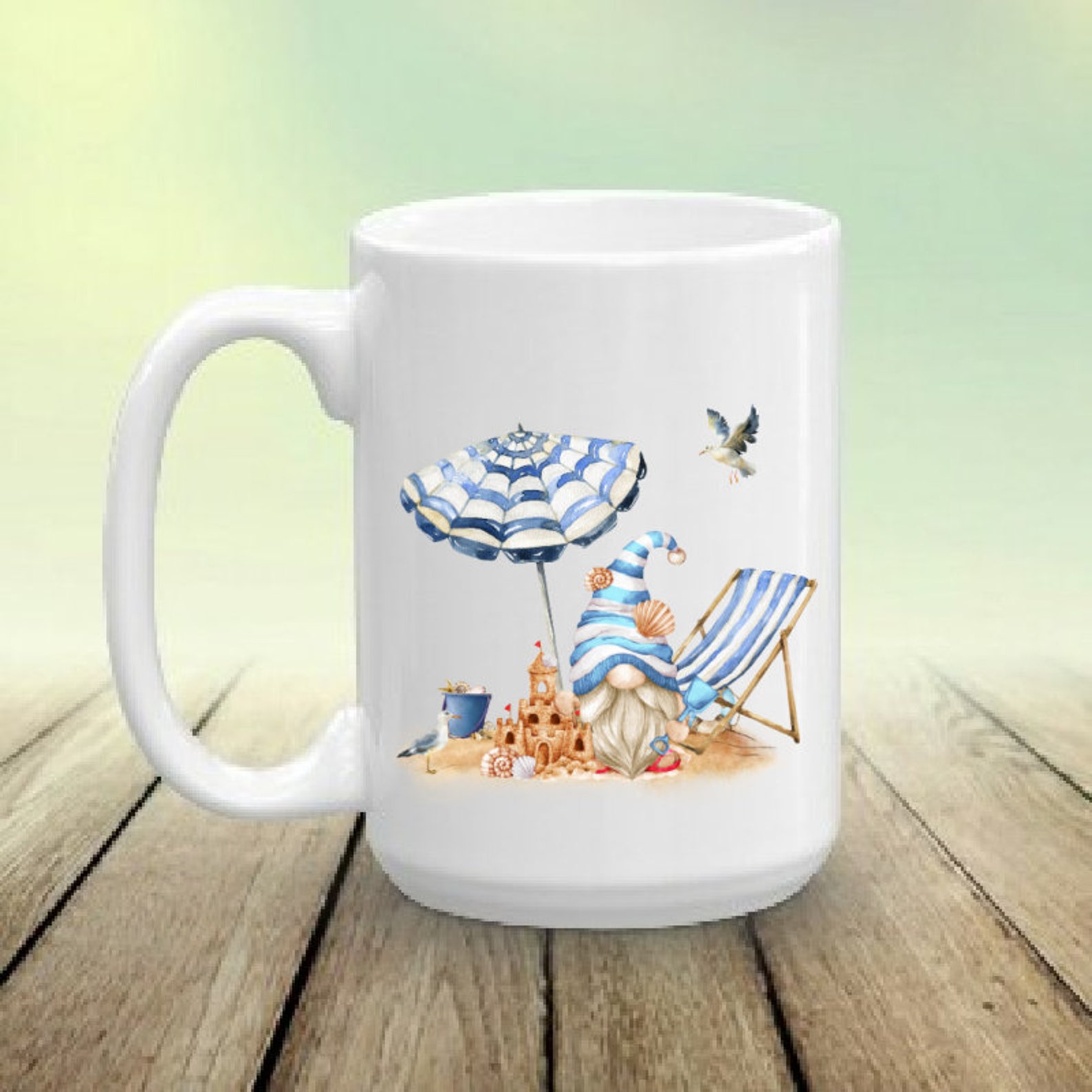 Beach Gnome Sublimation Transfer - Gnome Sublimation Transfer, Summer ...