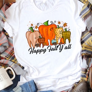 Happy Fall Teeth Sublimation Transfer, Ready to Press, Dental Assistant ...
