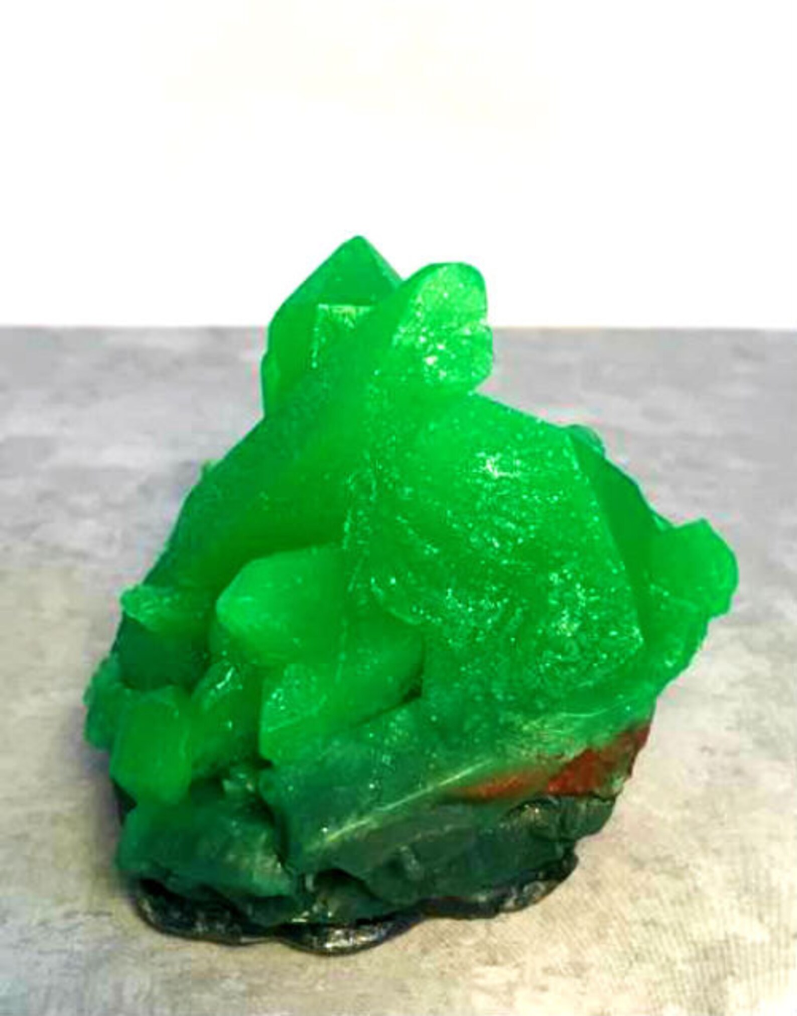 Emerald Green Geode Crystal Mineral Gemstone Soap FREE U.S. - Etsy