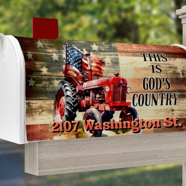 Tractor Mailbox - Etsy