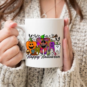 Happy Halloween Teeth Sublimation Transfer, Ready to Press, Dental ...