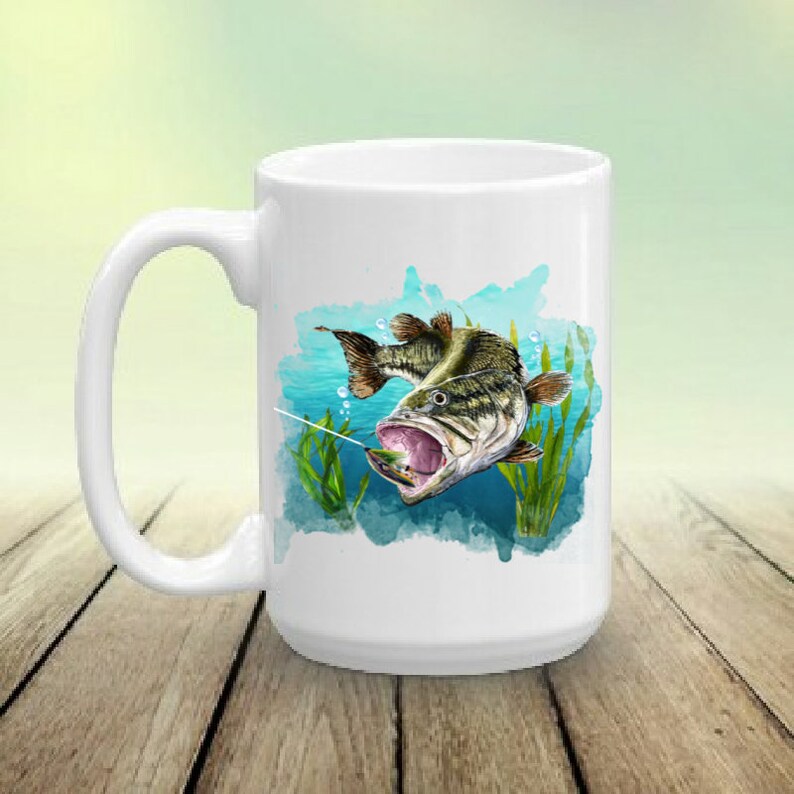 Bass Fish Sublimation Transfer Ready to Press Fishing Shirt - Etsy