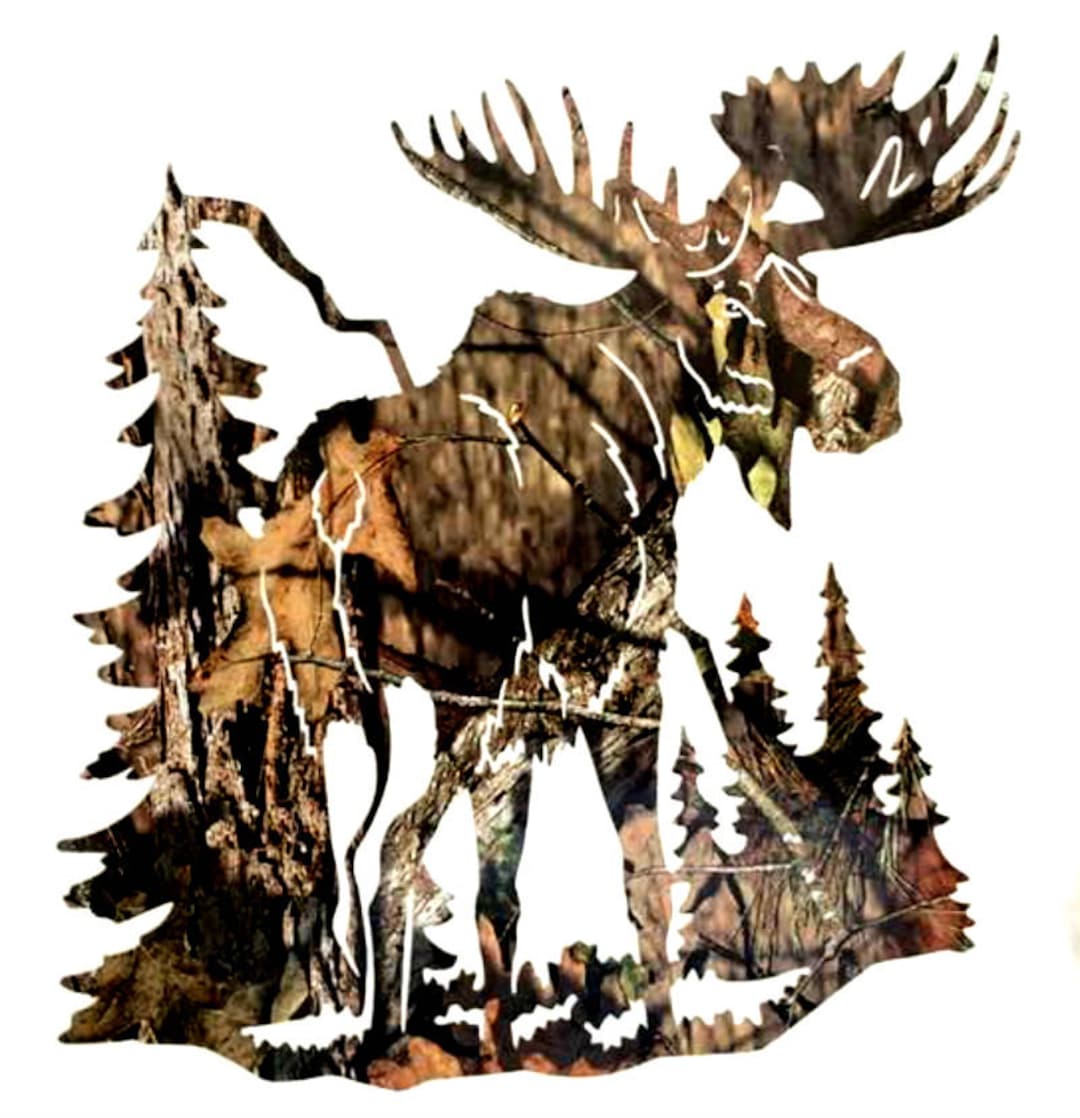 Moose Decal, Moose Sticker, Window Decal, Tumbler Yeti Decal, Vinyl ...