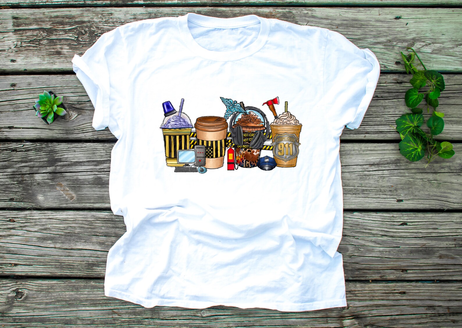 Dispatcher Coffee Drink Sublimation Transfer, Ready to Press, 911 ...