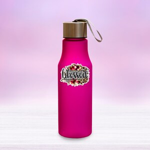 Blessed Sticker, Laptop Sticker, Water Bottle Sticker, Blessed Floral ...