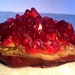 Ruby Red Geode Crystal Gemstone Rock Soap Pomegranate - Etsy