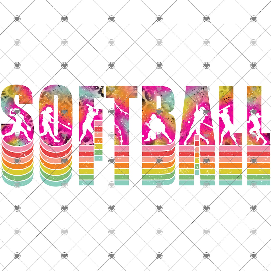 Softball Sublimation Transfer, Printed, Ready to Use, Softball Mom ...