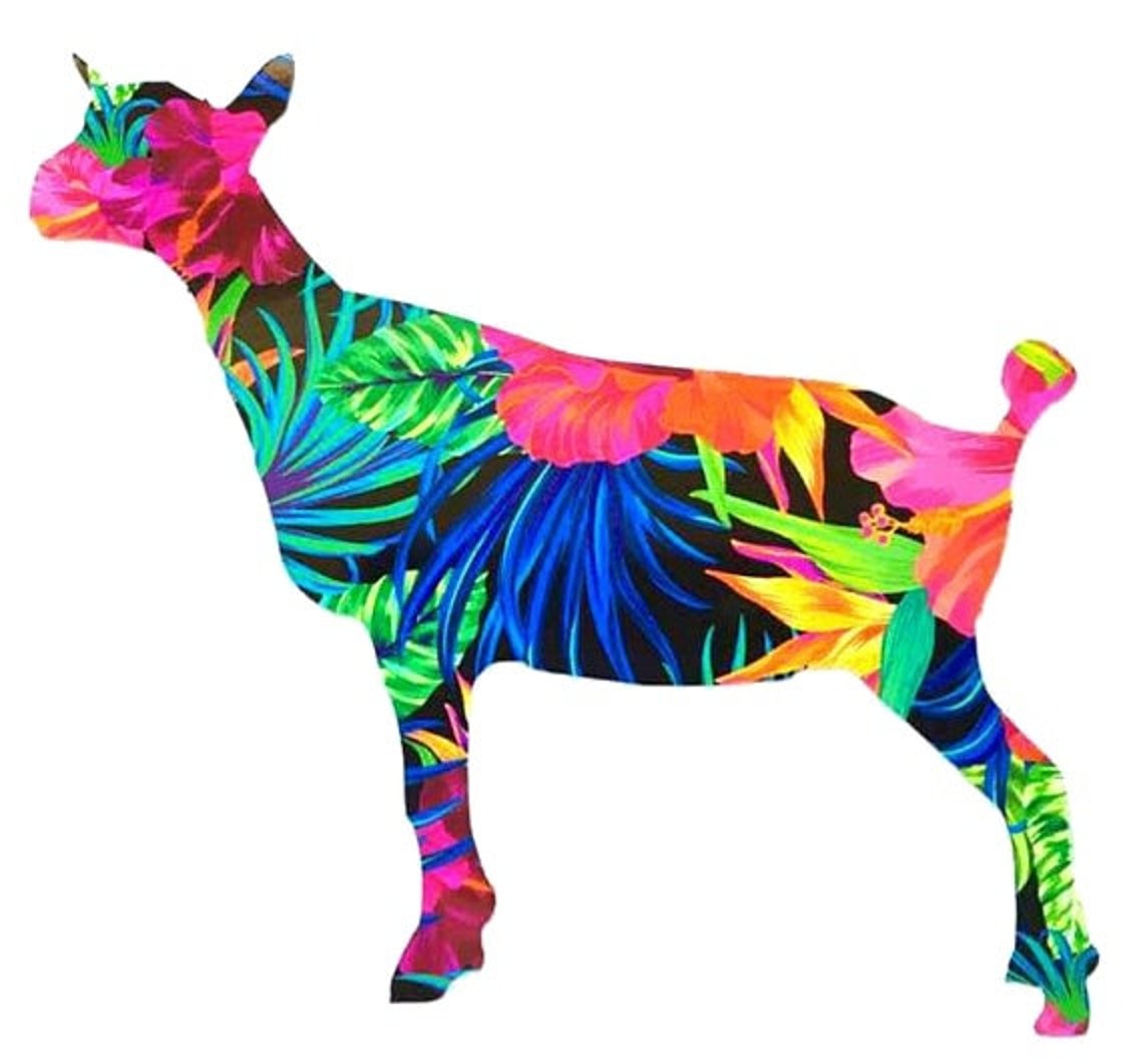 Nigerian Dwarf Dairy Goat Vinyl Decal Sticker Die Cut Custom - Etsy